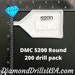 DMC B5200 ROUND 5D Diamond Painting Drills Beads DMC 5200 Snow - Etsy