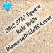 DMC 3770 SQUARE 5D Diamond Painting Drills Beads DMC 3770 Very Light ...