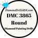 DMC 3865 ROUND 5D Diamond Painting Drills DMC 3865 Winter White - Etsy