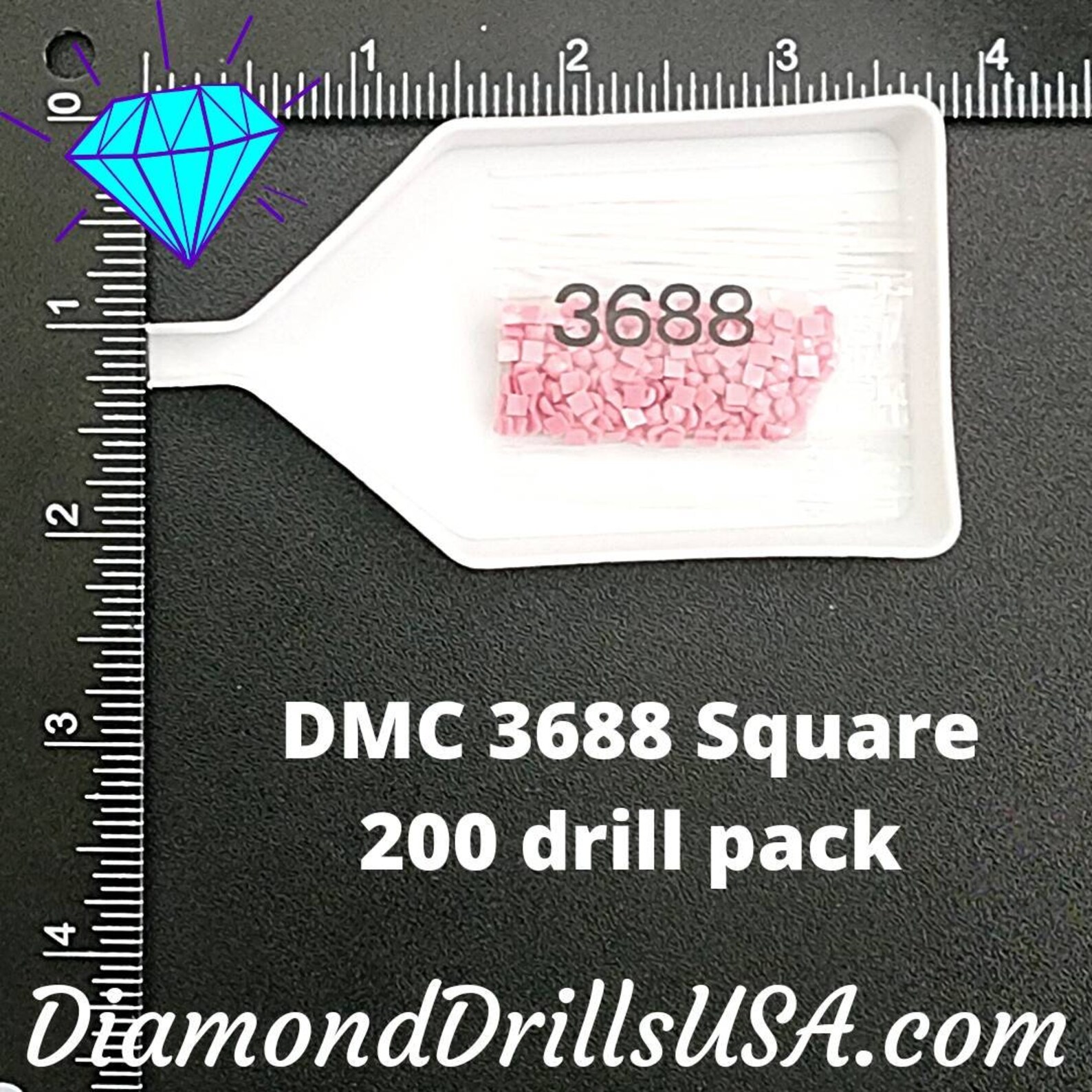 DMC 3688 SQUARE 5D Diamond Painting Drills Beads DMC 3688 - Etsy