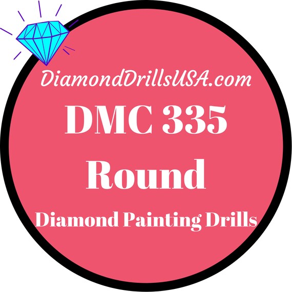 DMC 335 ROUND 5D Diamond Painting Drills Beads DMC 335 Rose - Etsy