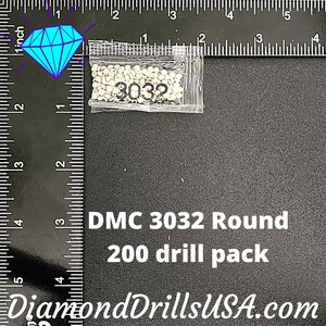 DMC 3032 ROUND 5D Diamond Painting Drills Beads DMC 3032 - Etsy