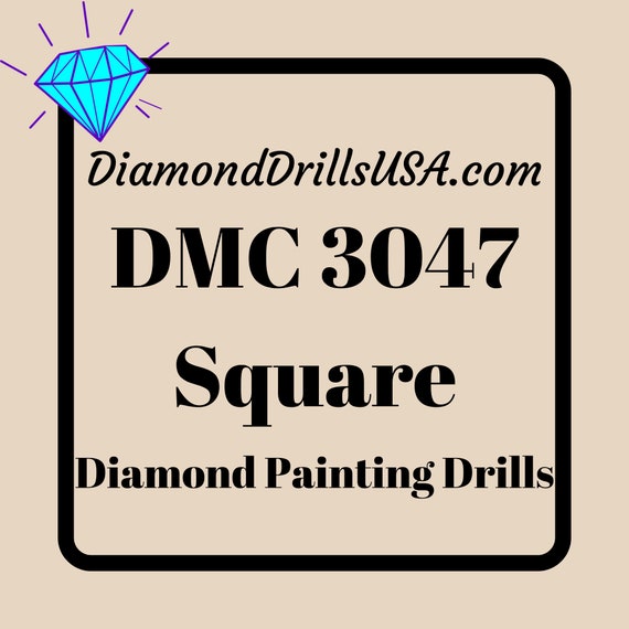 DMC 3047 SQUARE 5D Diamond Painting Drills Beads DMC 3047 | Etsy
