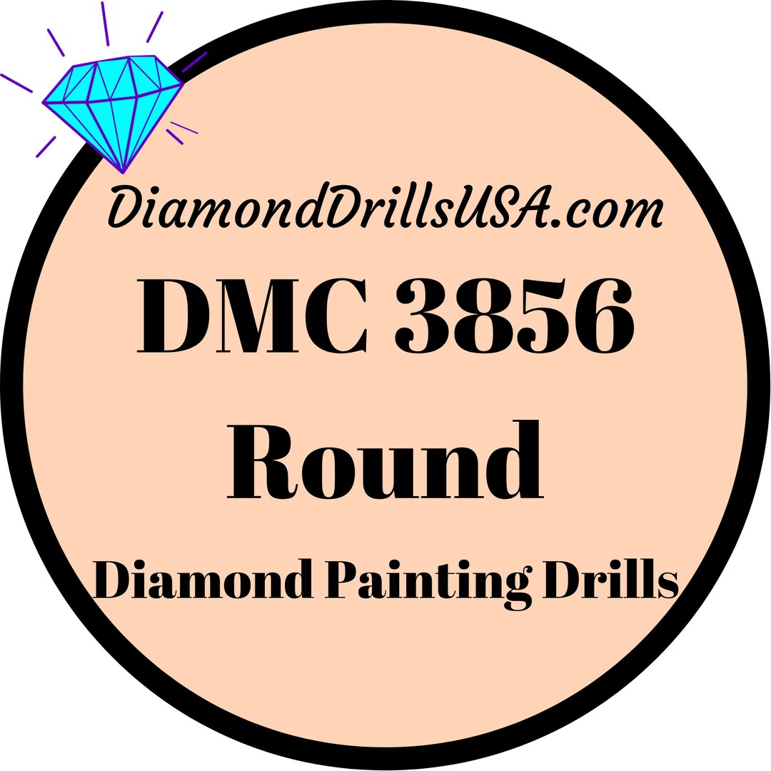 DMC 3856 ROUND 5D Diamond Painting Drills Beads DMC 3856 Ultra - Etsy