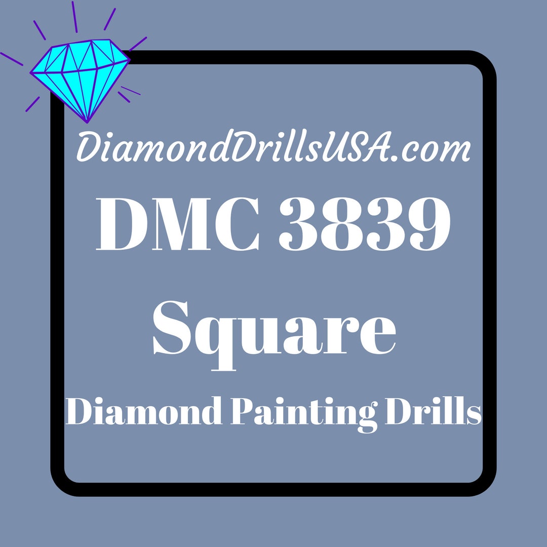 DMC 3839 SQUARE 5D Diamond Painting Drills Beads DMC 3839 - Etsy