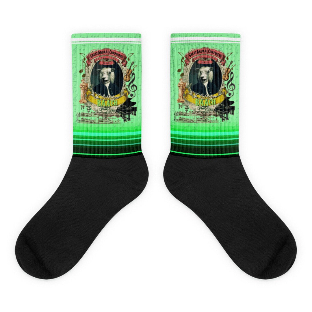 Bach Sheep Classical Music Gift Socks - Etsy