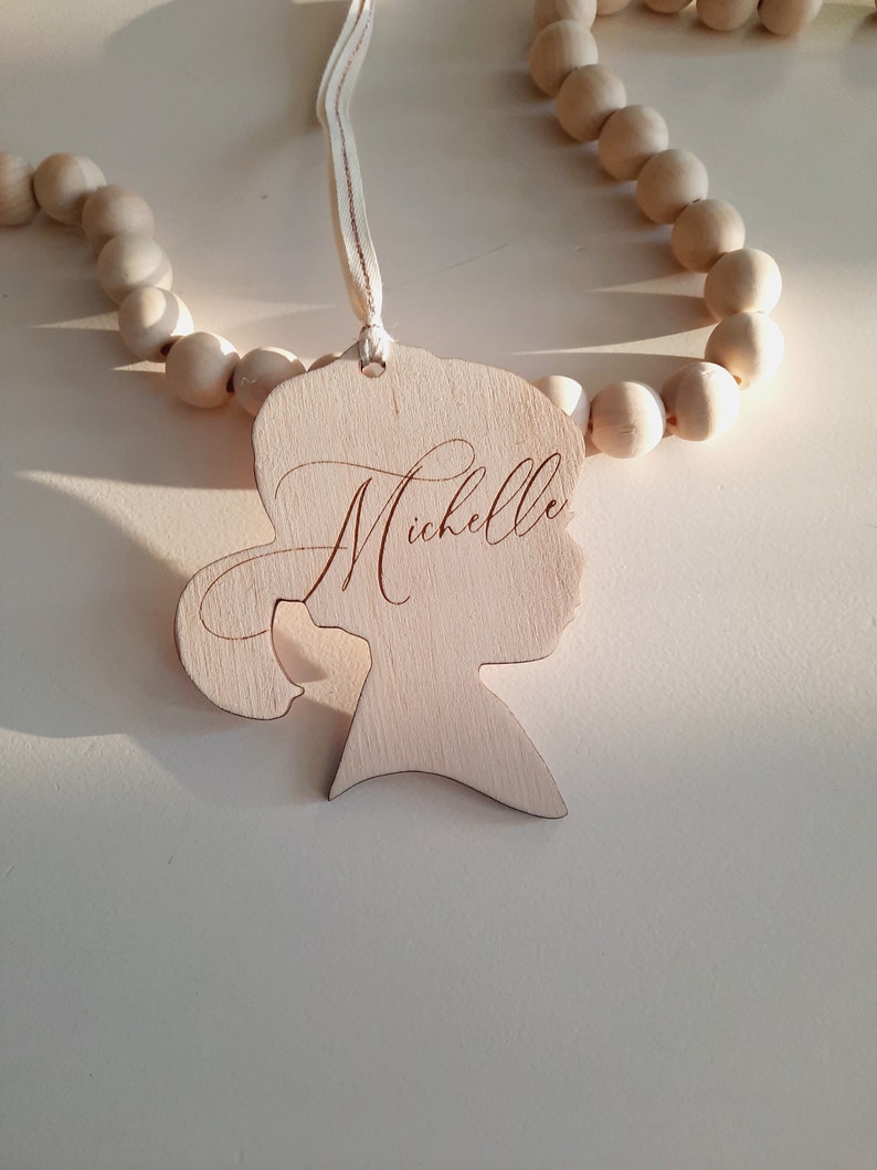 Personalized Kids Side Profile Silhouette Portrait Custom Kids Profile ...