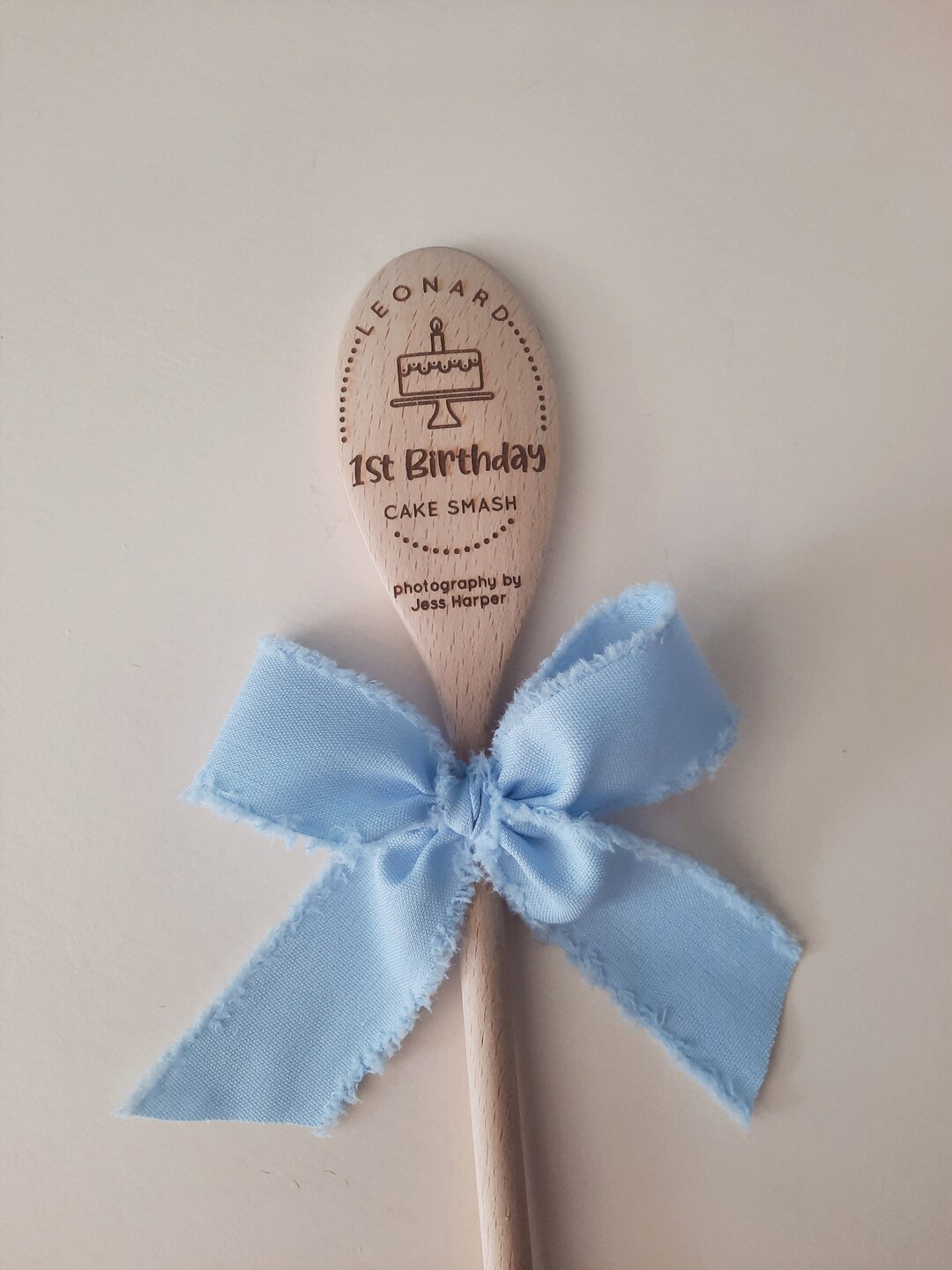 Photo Shooting Prop Cake Smash Spoon Personalized Cake Smash Spoon for ...