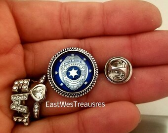 Police Lapel Pin - Etsy