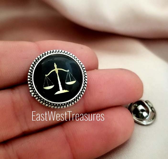 Lawyer Gifts - Attorney Lapel Pin, Law Pins, Scales Lady of Justice Law ...