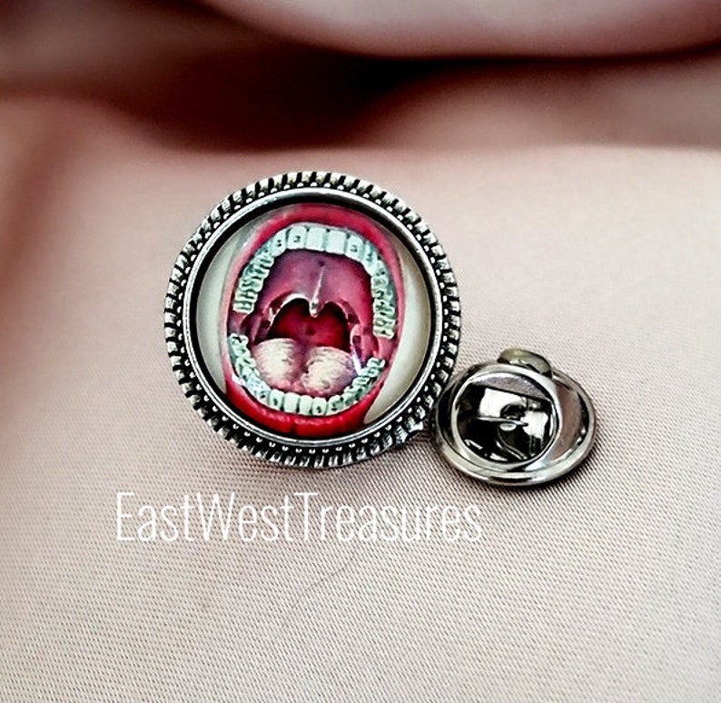 Oral Anatomy Pin-Dental Tooth Lapel Tie Pin Brooch-Dental | Etsy