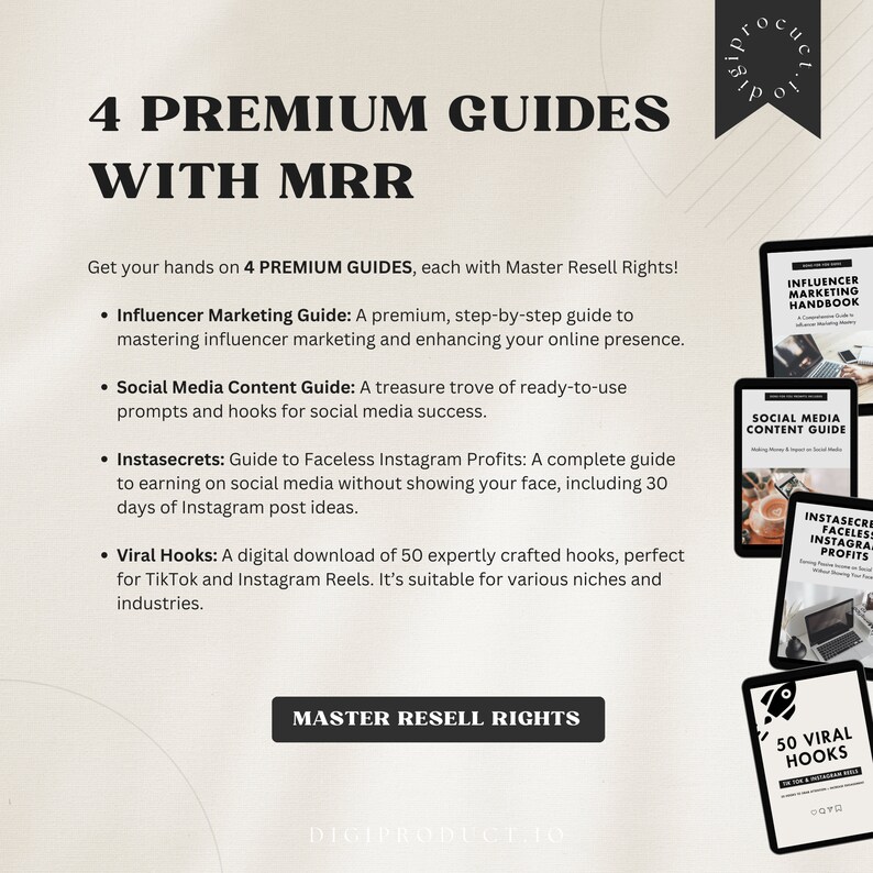 MRR | Social Media Marketing Bundle With Master Resell Rights | Done ...