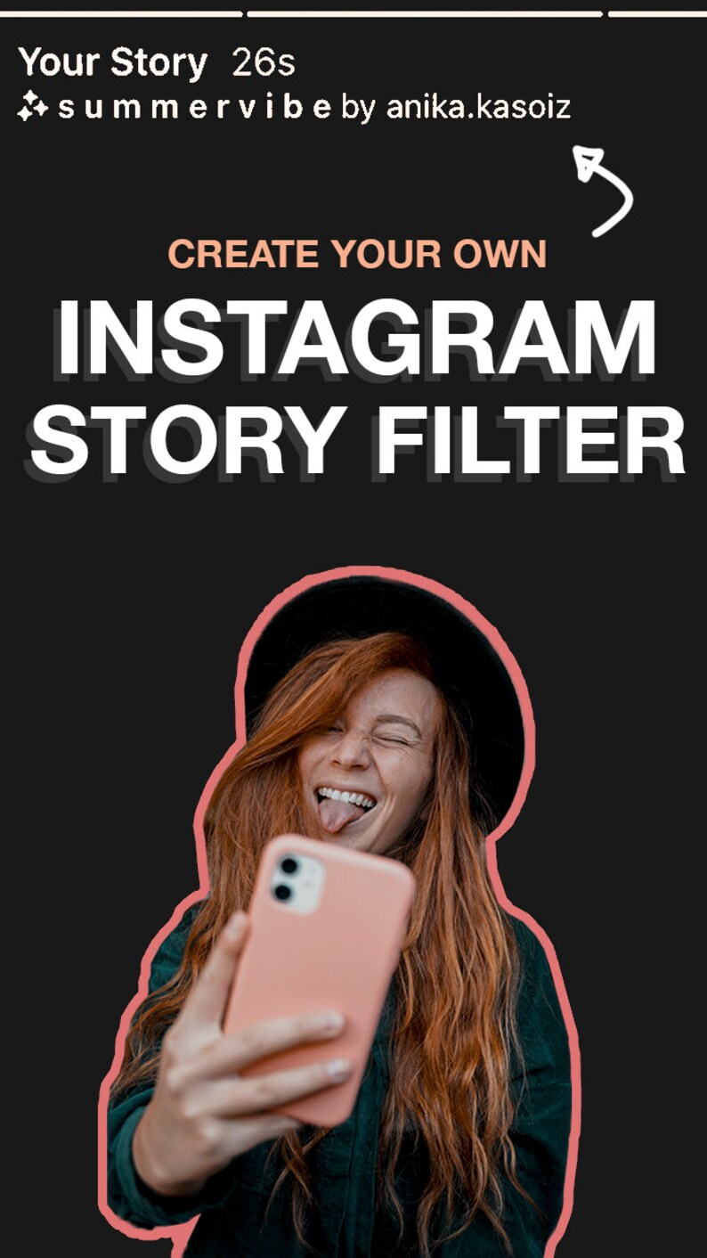 Spark AR Instagram Story Filter Create Your Own Filters - Etsy
