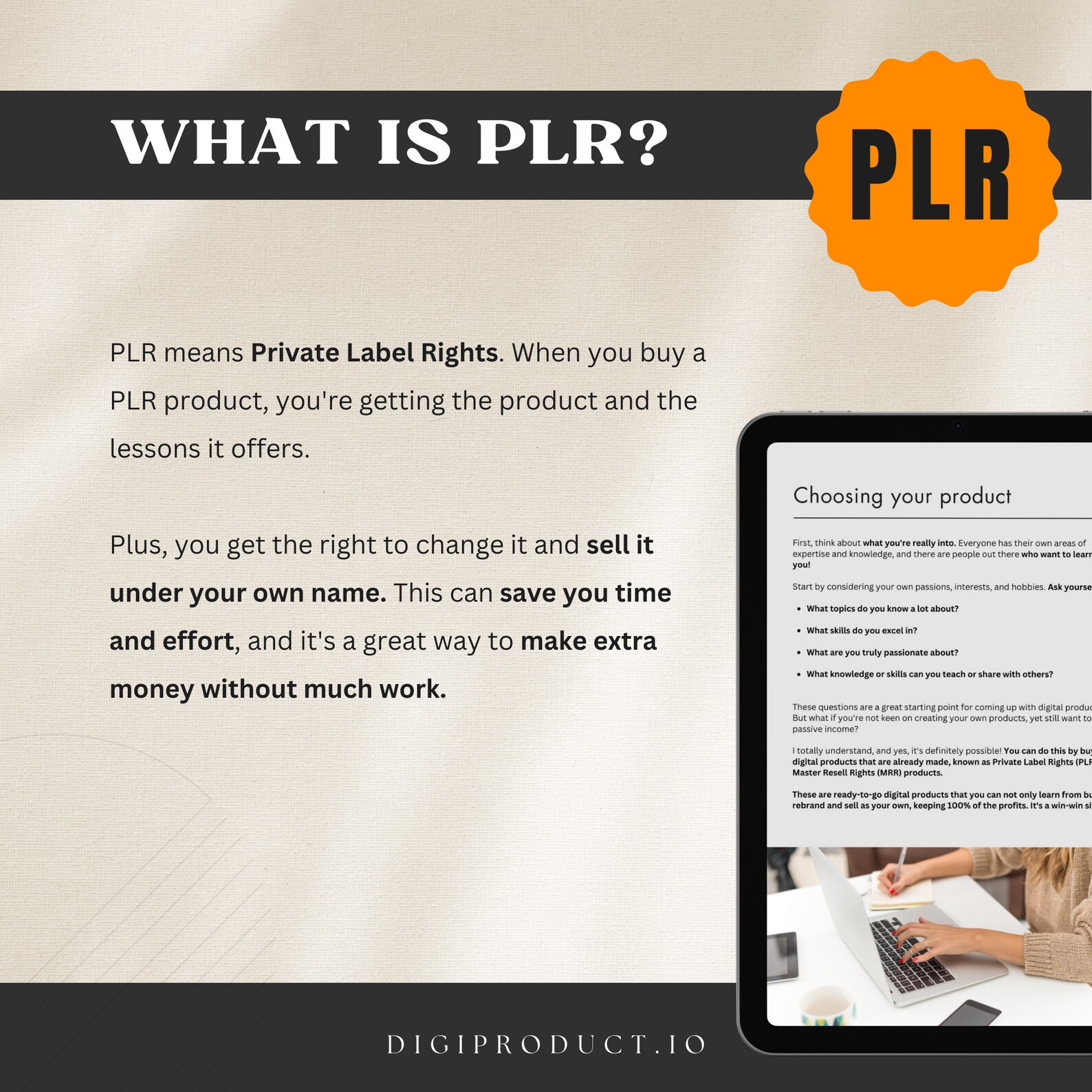 Digital Product Ideas | Passive Profit | PLR | Private Label Rights ...