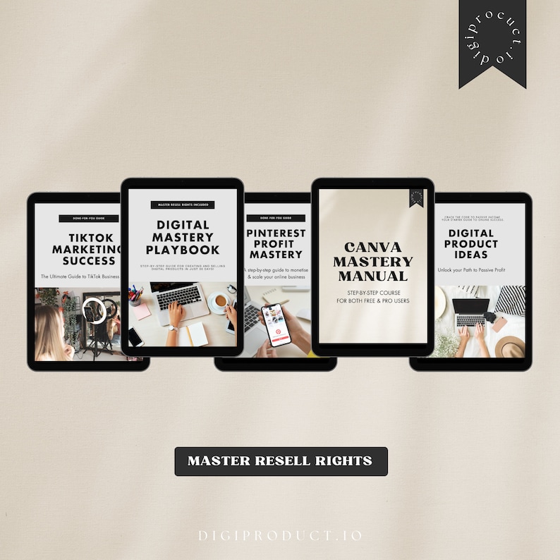 Digital Mastery XXL BUNDLE | Done for You | Master Resell Rights ...