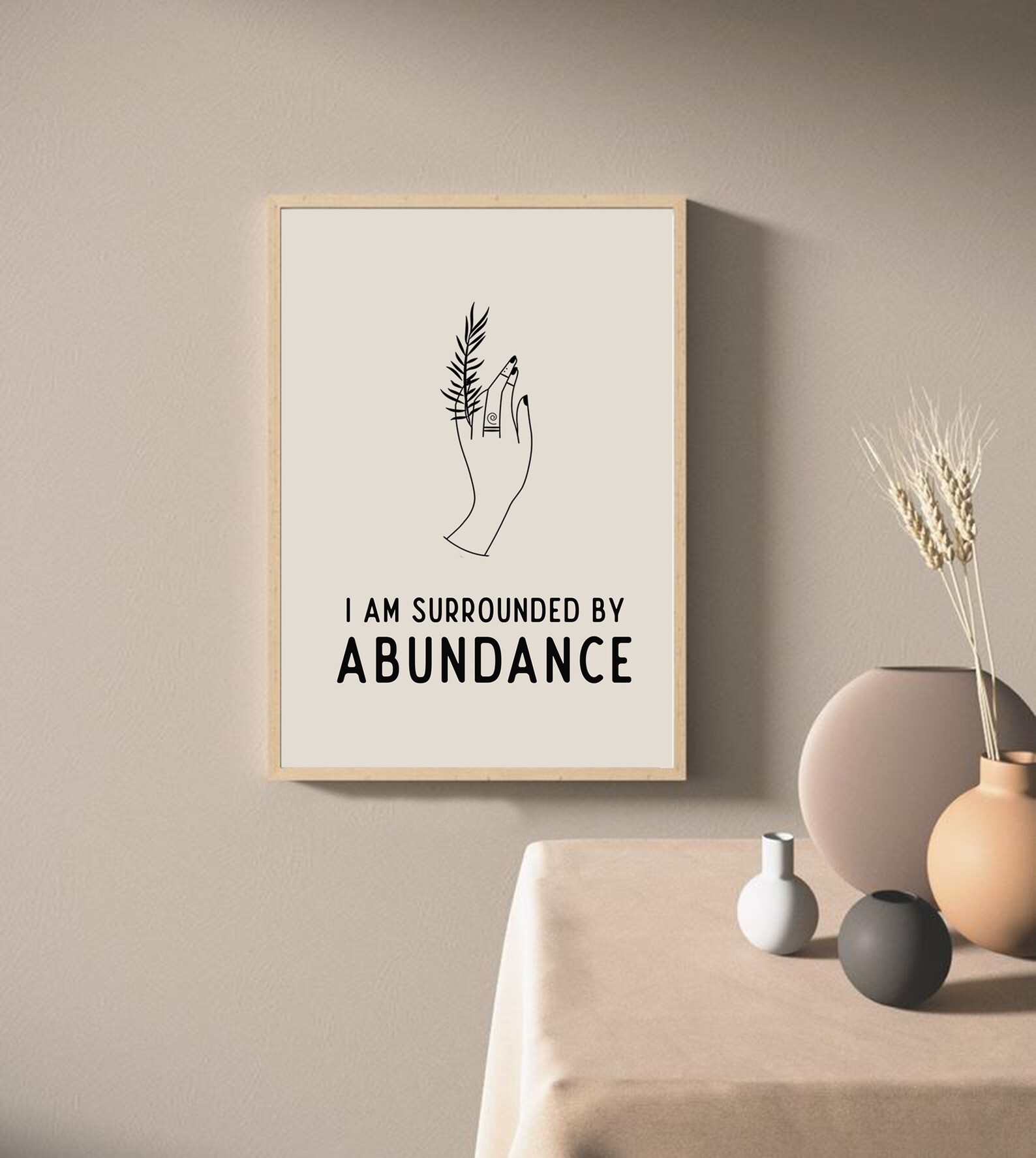 Spiritual Wall Art, Set of 6 Prints, Minimal Gallery Set of 6 ...