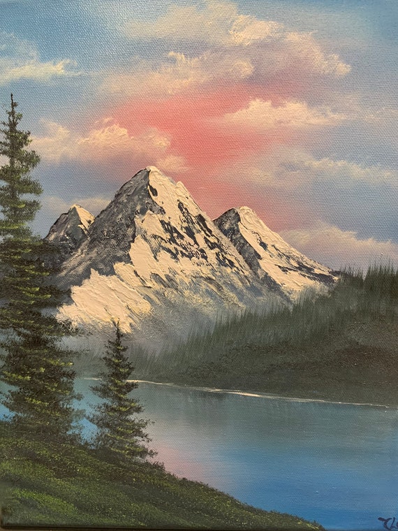 Full Bob Ross Mountain
