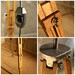Piccadilly Classic Hand Made Tripod Lamp From Reclaimed Wood - Etsy
