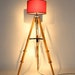 Piccadilly Classic Hand Made Tripod Lamp From Reclaimed Wood - Etsy