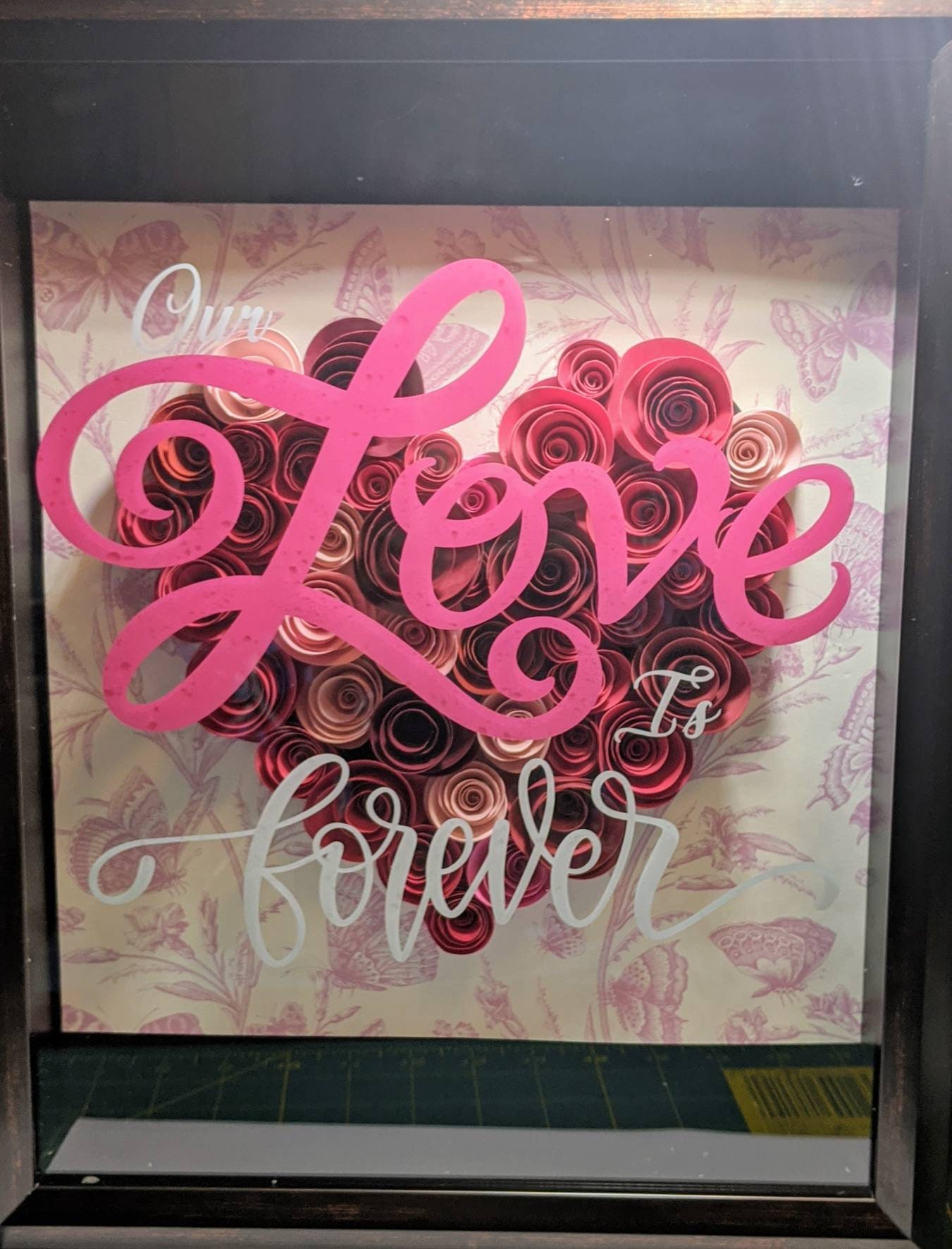 Valentine's Day Shadow Box - Etsy