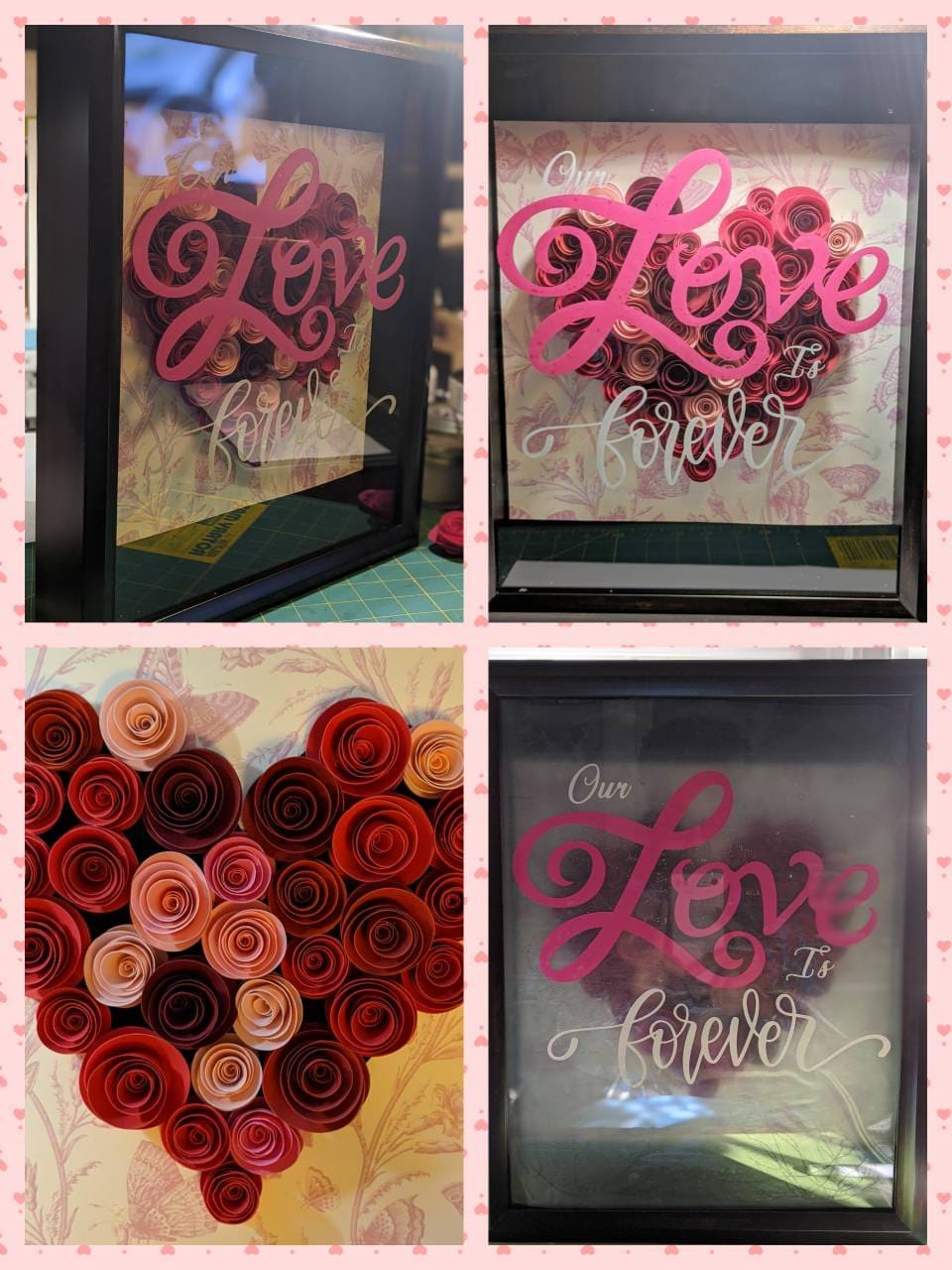 Valentine's Day Shadow Box - Etsy