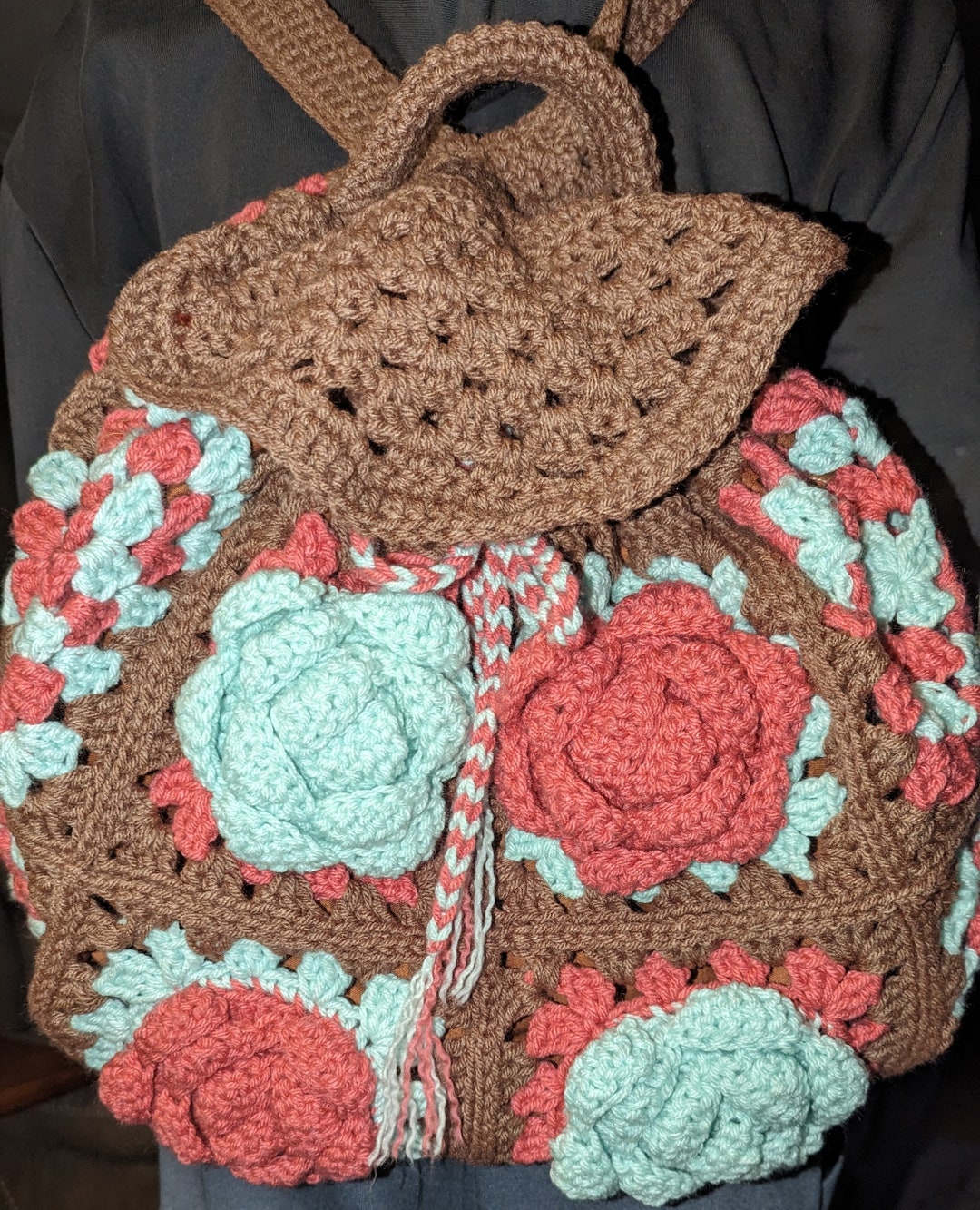Granny Square Backpack - Etsy