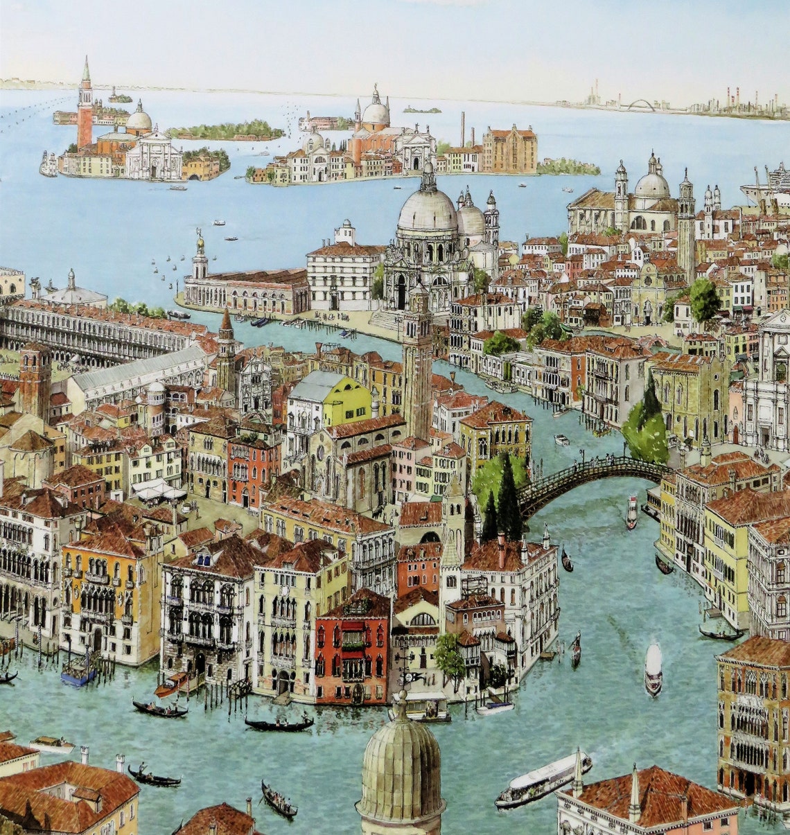 Venice Painting - Venice Print - Venice Memories - Venice Cityscape ...