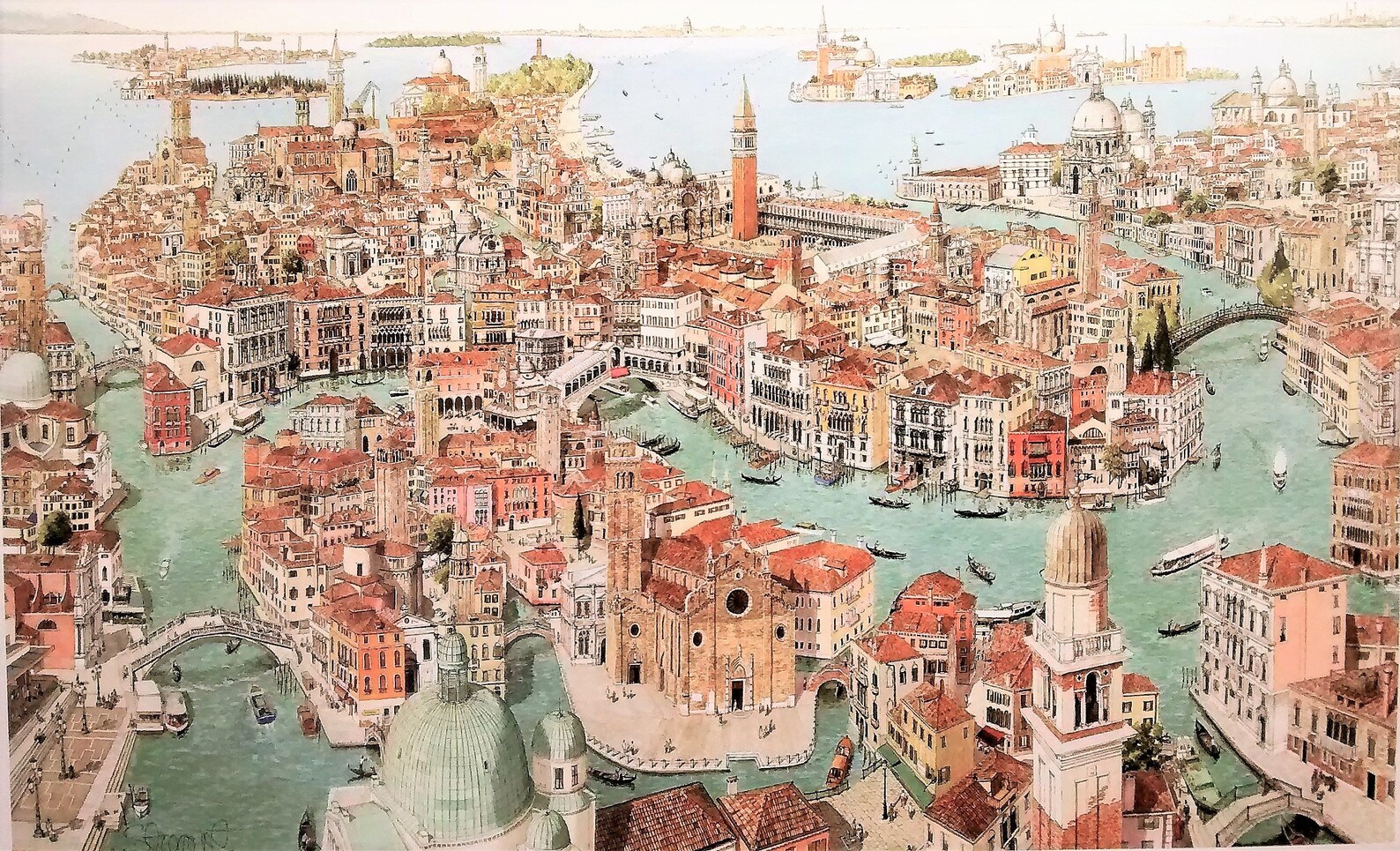 Venice Painting - Venice Print - Venice Memories - Venice Cityscape ...