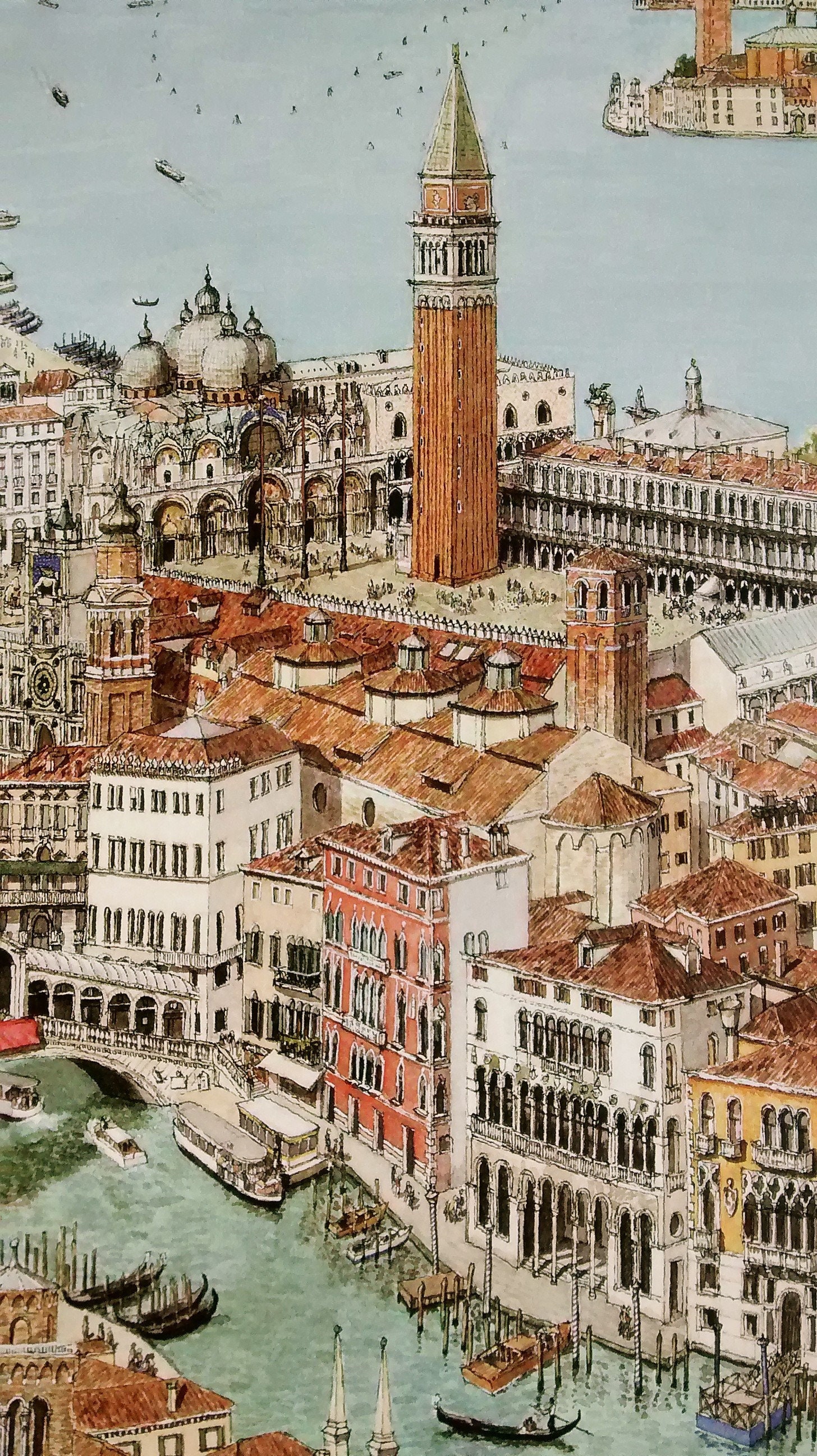 Venice Painting - Venice Print - Venice Memories - Venice Cityscape ...