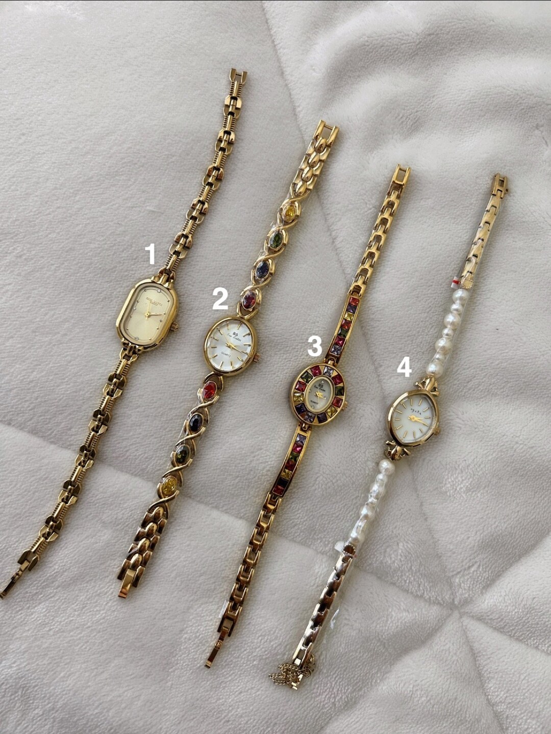 Dainty Vintage Minimalist Gold Womens Watch Small Face Watch for Women ...