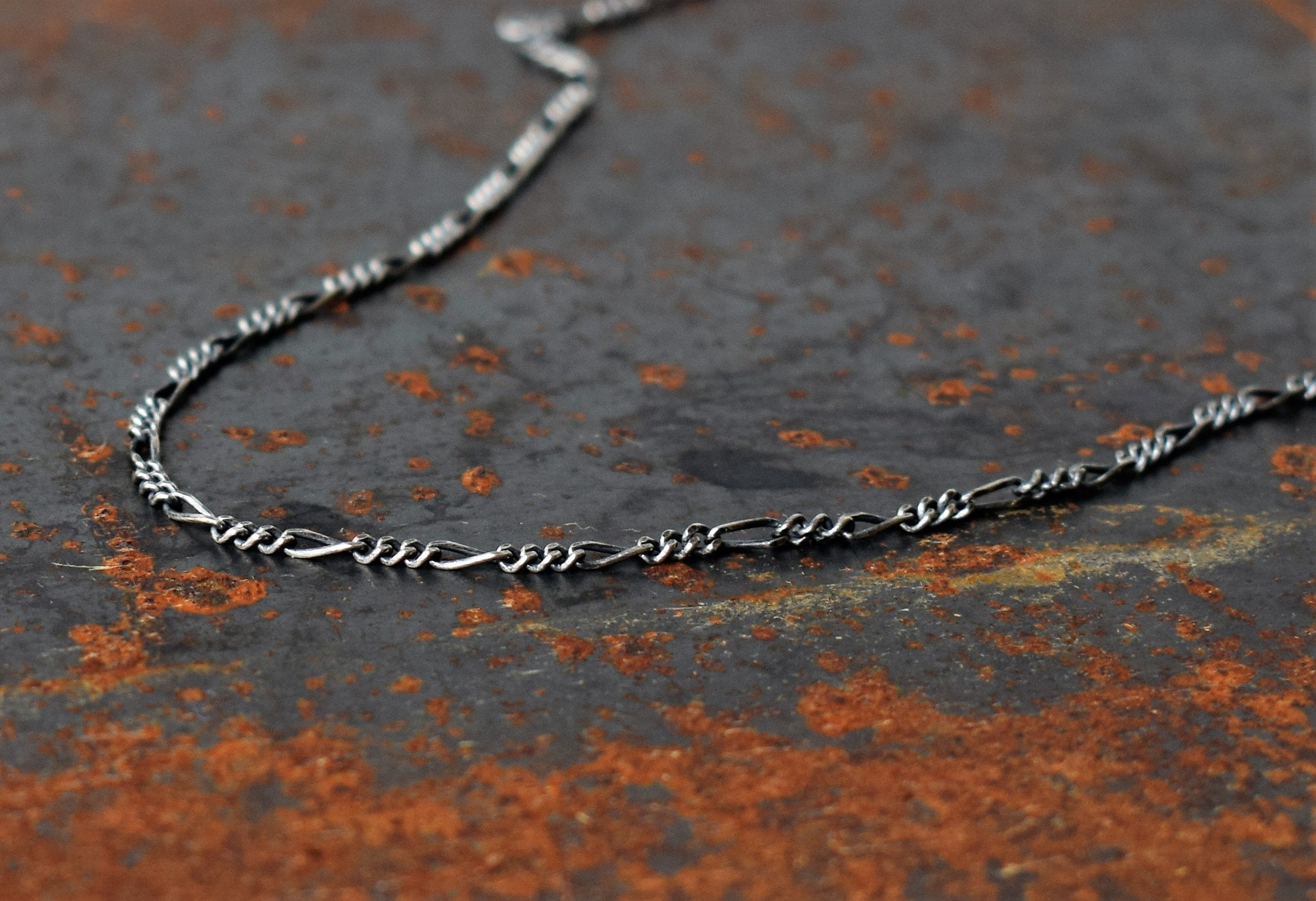 Sterling Silver Men Necklace Mens Silver Necklace Mens | Etsy