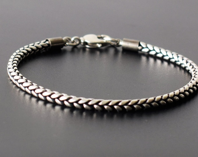 Men's Bracelet, Men Silver Bracelets, Bracelet for Men, Men Chain ...