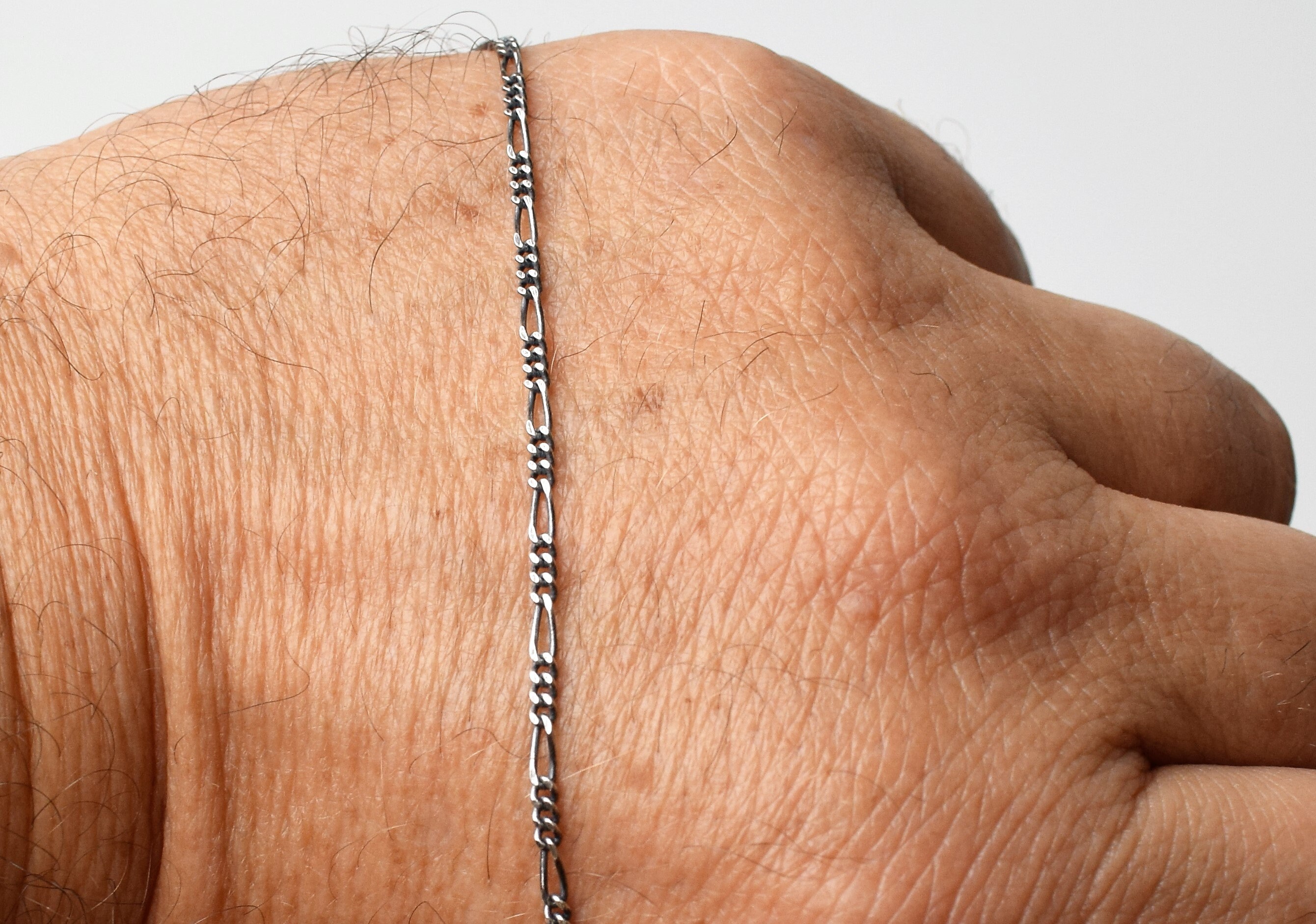 Sterling Silver Men Necklace Mens Silver Necklace Mens | Etsy