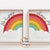 Pastel Rainbow Alphabet Wall Art, ABC Set of Two Nursery Prints Set of ...