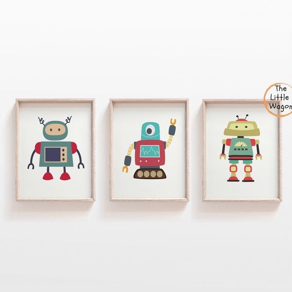 Robot Nursery - Etsy