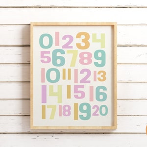 Pastel Rainbow Alphabet Wall Art, ABC Set of Two Nursery Prints Set of ...