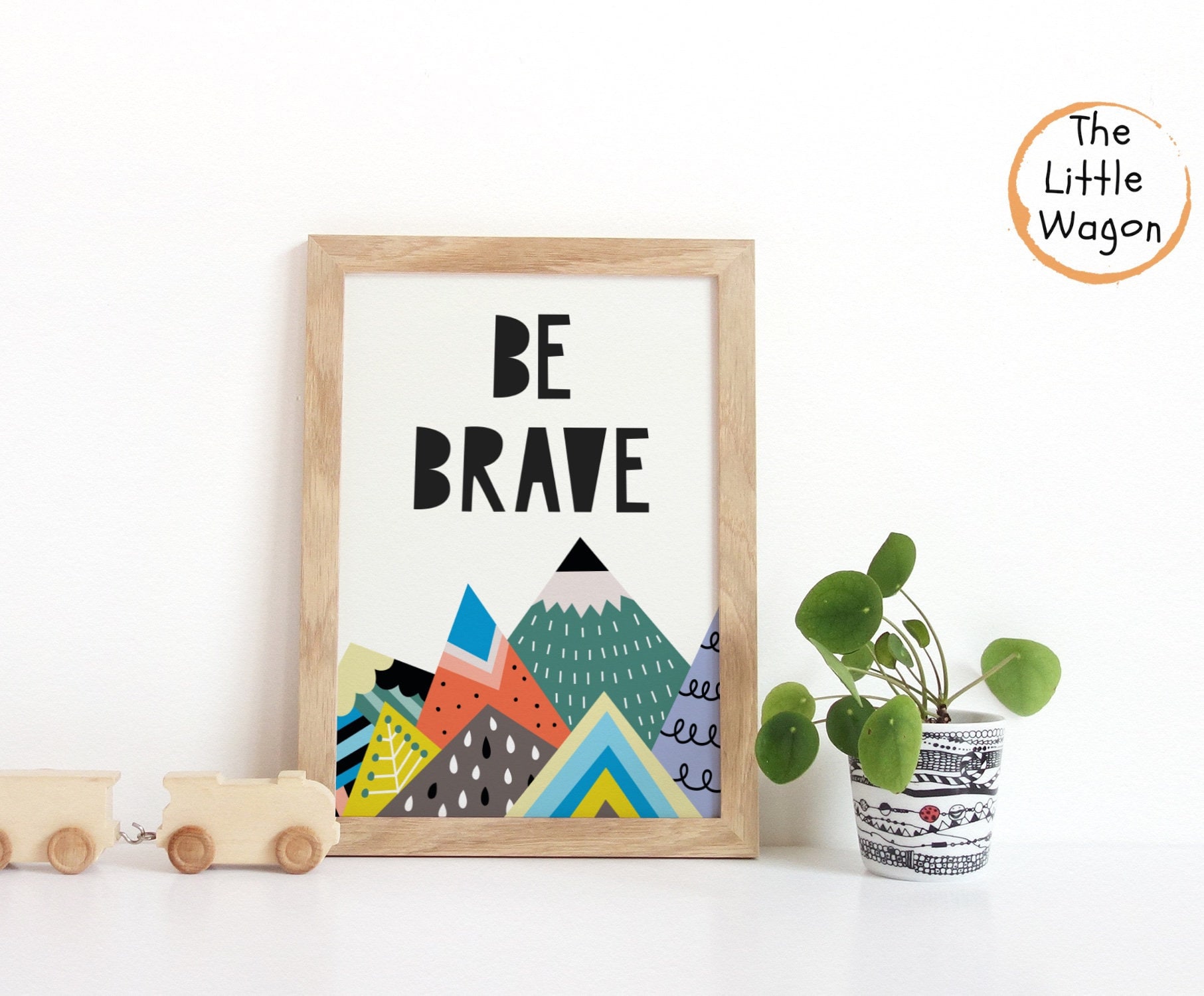 Boys Bedroom Print Boys Bedroom Wall Art Be Brave Print | Etsy