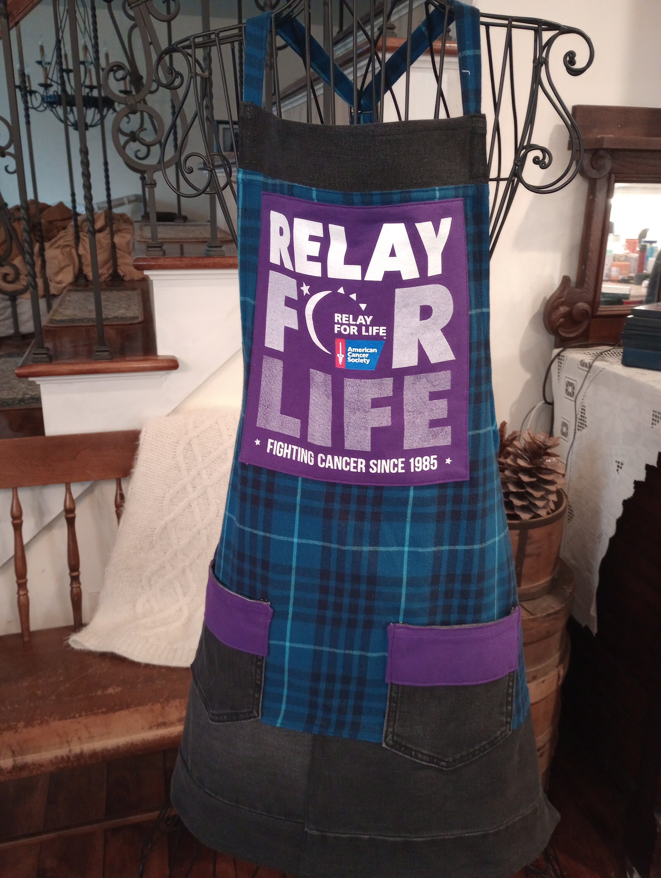 Memory Apron. Custom Created From Your Loved Ones Clothes Shirts ...