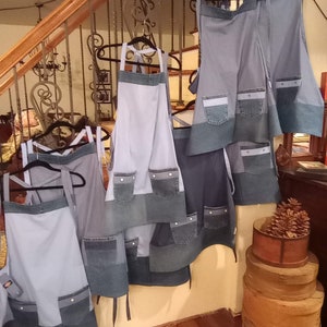 Memory Apron Custom Created From Your Loved Ones Items; Shirts, Jackets ...