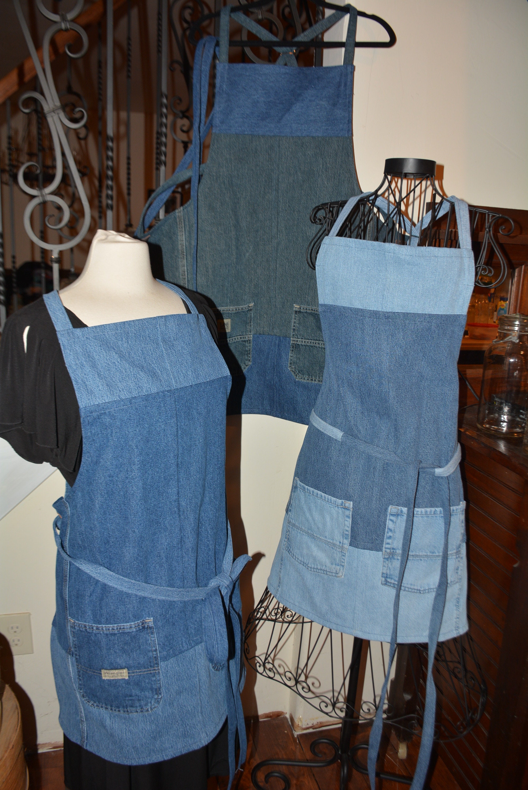 Memory Apron. Custom Created From Your Loved Ones Clothes Shirts ...