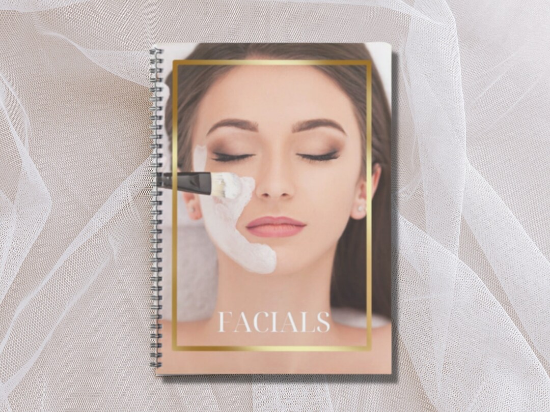 Facial Training Manual for Beauty Academy Training, Esthetician School ...