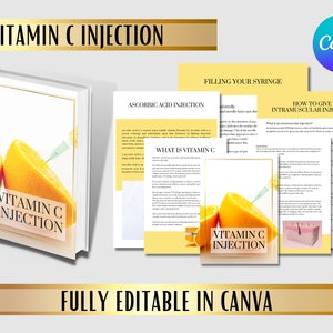 Vitamin Injection Training Manual - Etsy