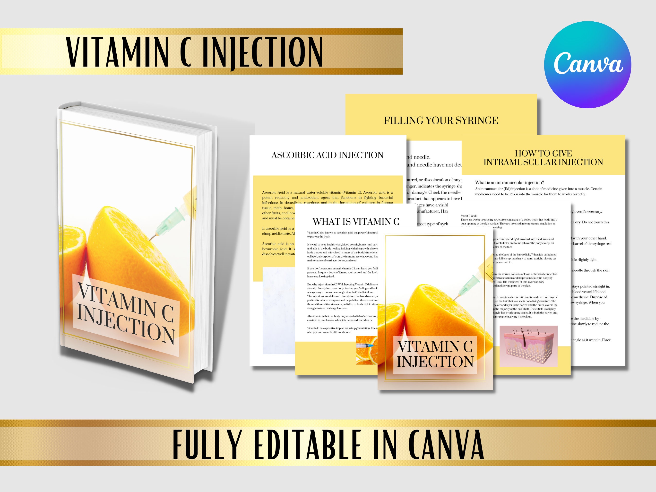 Vitamin Injection Training Manual - Etsy