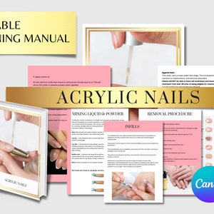 Acrylic Nails Training Manual, Nails Training Manual, Become a Nail ...