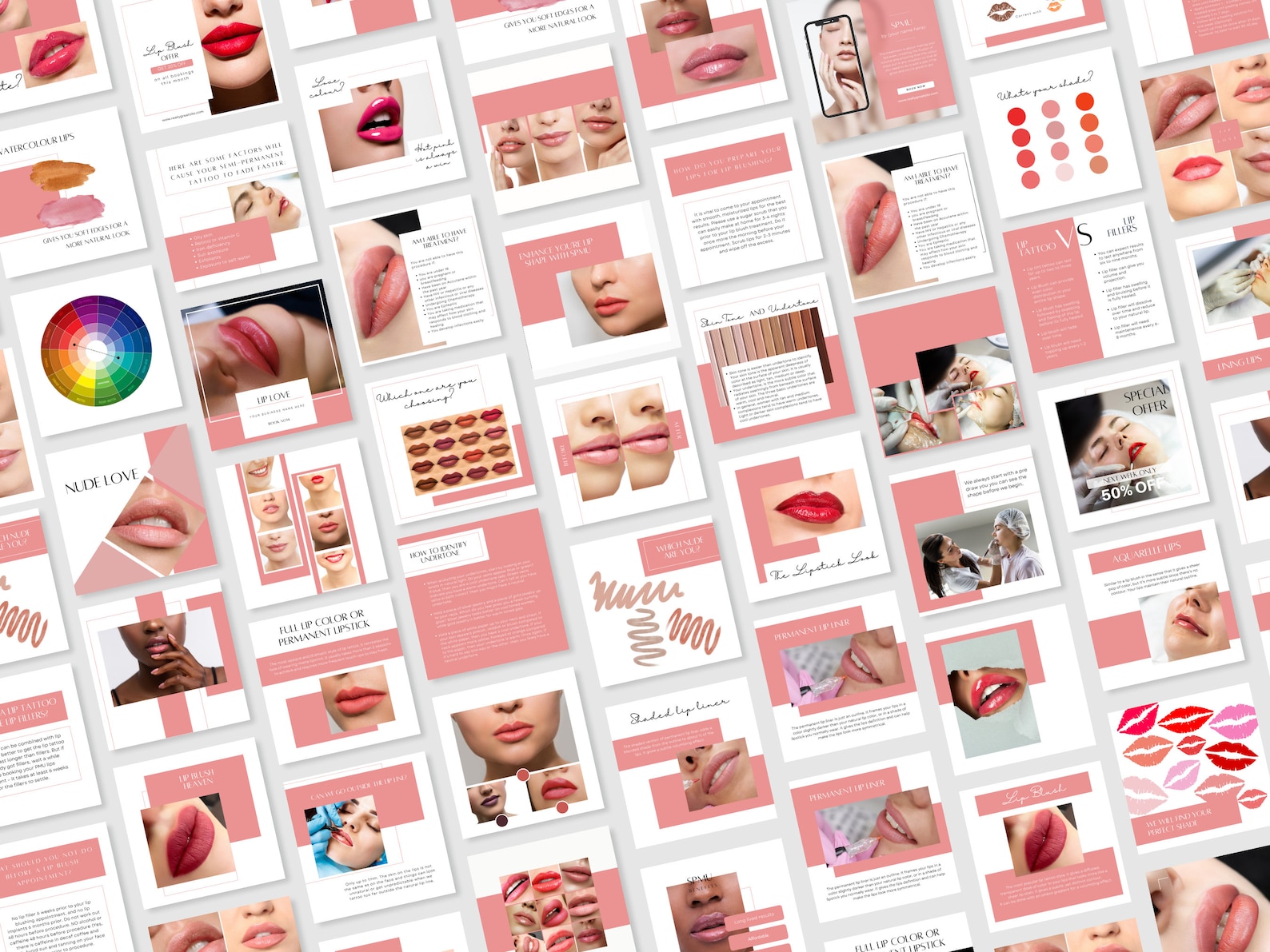 Spmu Lip Training Manual Lip Blush Training Manual Beauty Academy ...