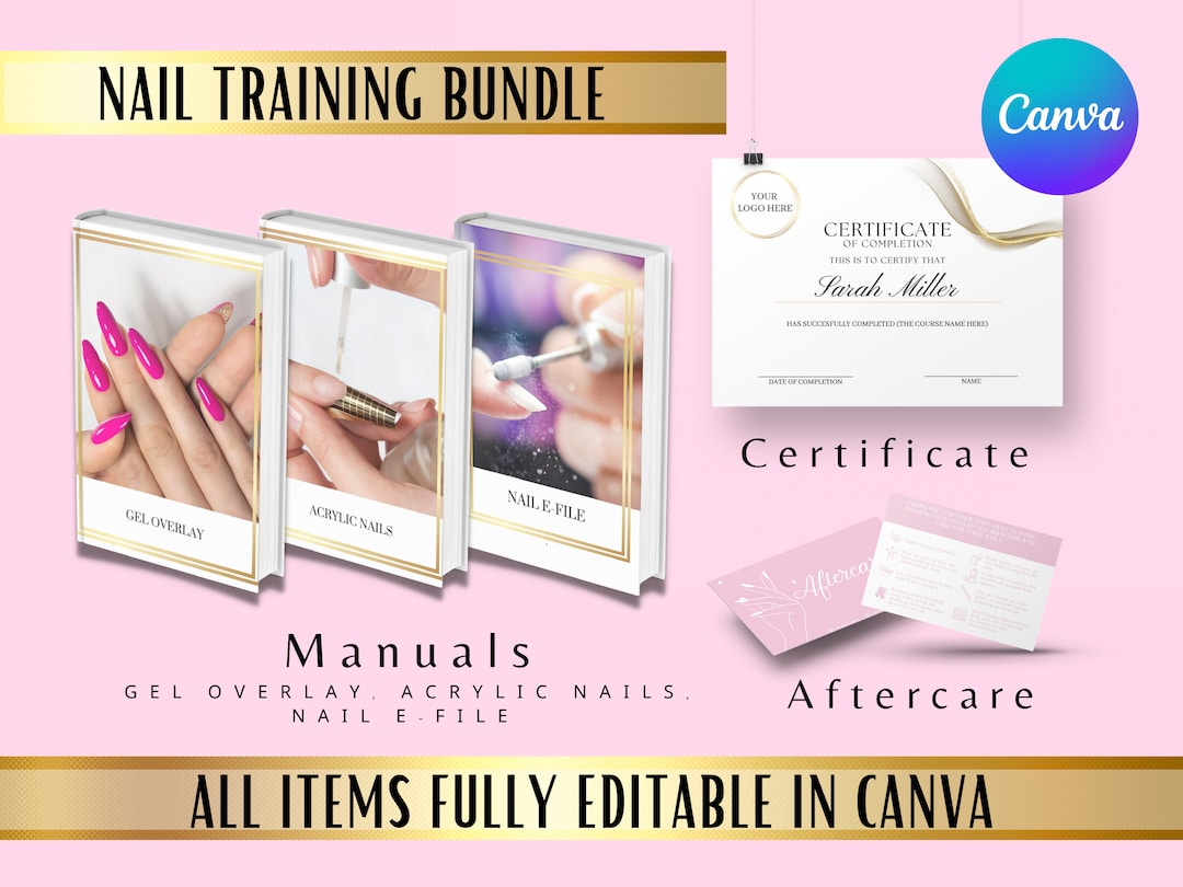Nail Training Manual, Nails, Nail Training , Nail File, Beautician ...
