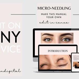 Eyebrow Threading Training Course Eyebrow Wax and Tint Manual Editable ...
