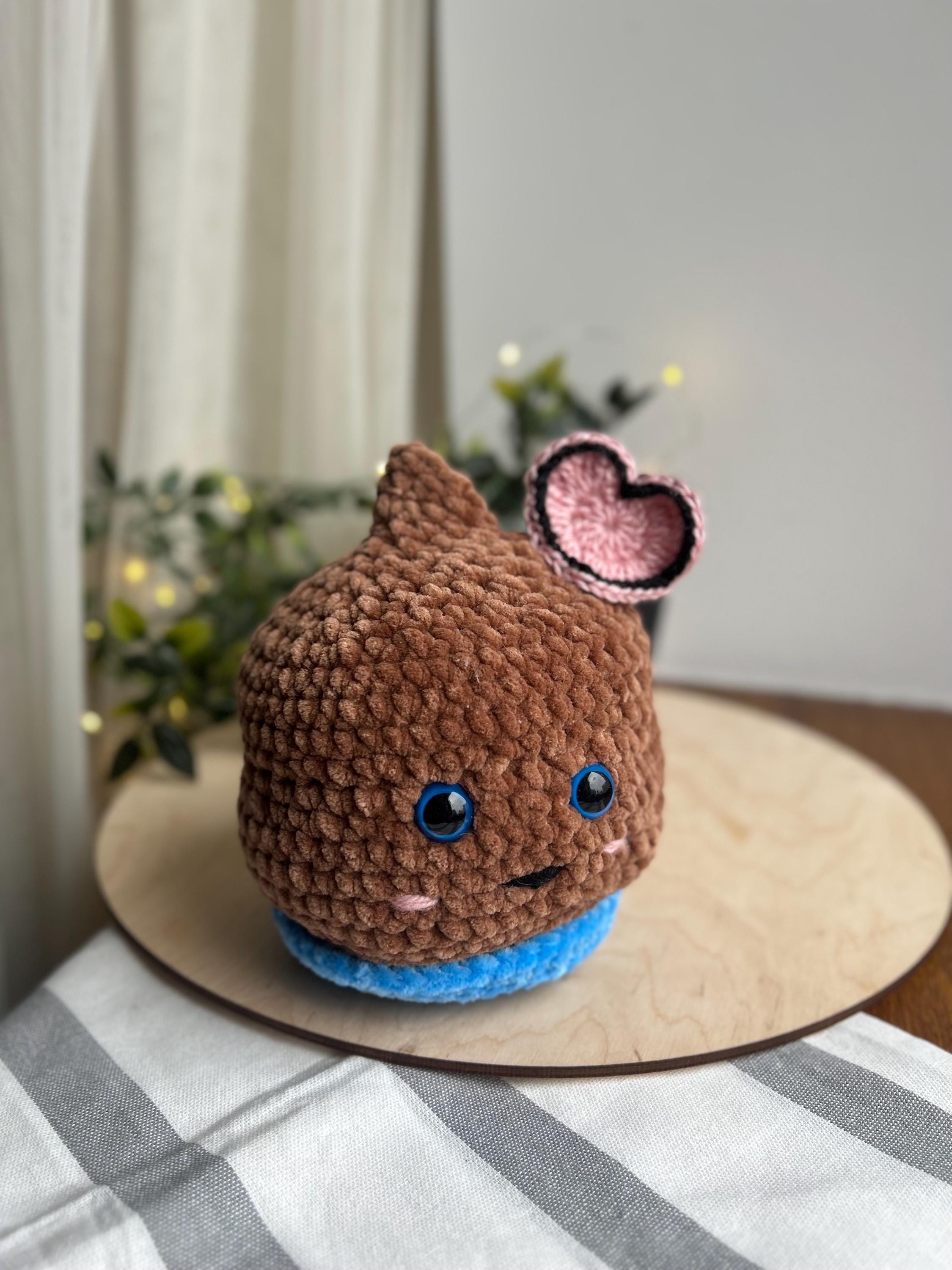 Crochet Emoji Poop, Amigurumi Toys Emoji Poop 8.5 Inch. - Etsy