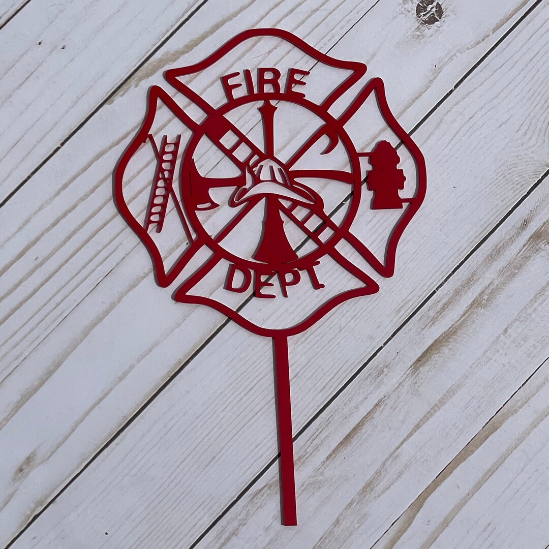 Firefighter Seal; Graduation Fire Academy, Retirement or Department ...