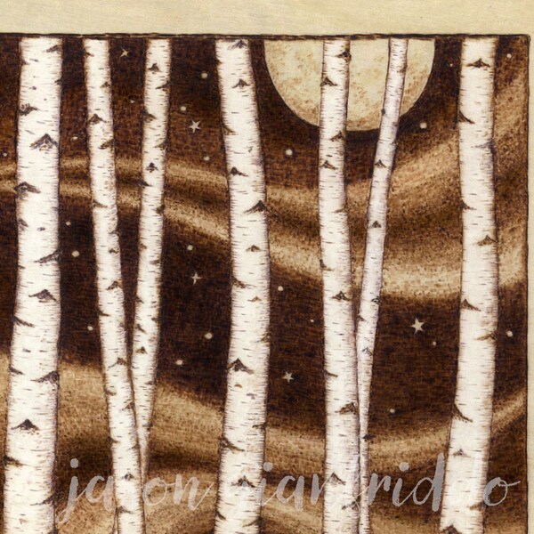 Modern Pyrography - Etsy